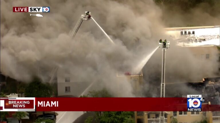 Miami Blaze Unveils Violent Twist: Gunshot Victim Found Amidst Flames ...
